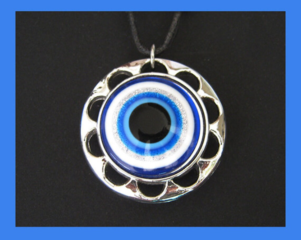 NECKLACE. Evil Eye Amulet Used for PROTECTION AGAINST the Evil - Etsy