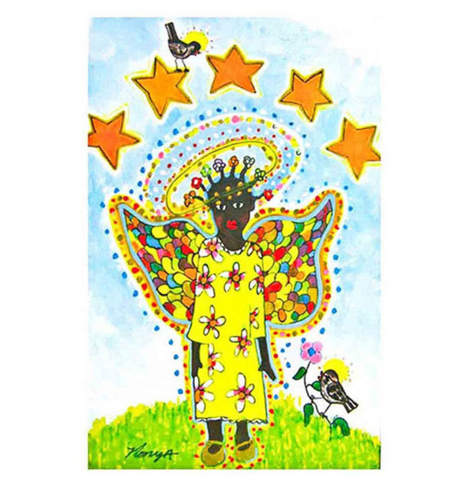 Black Angel. She is Sincere, Honest and Innocent, as Are All Angels ...