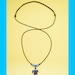 Mood Necklace. Turtle Pendant With Matching Beads on Quality Black ...