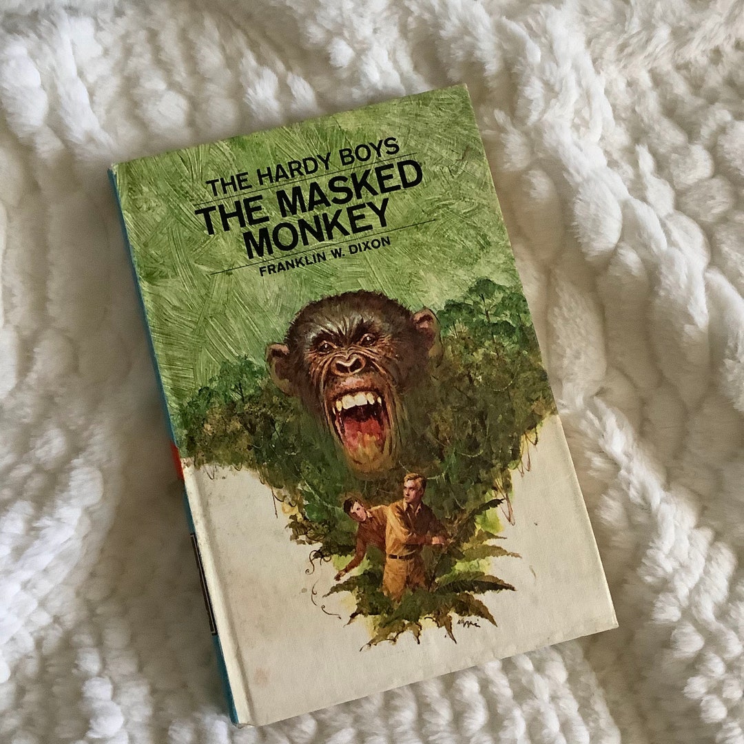 The Hardy Boys: the Masked Monkey // Vintage Children’s Book // 1972 - Etsy