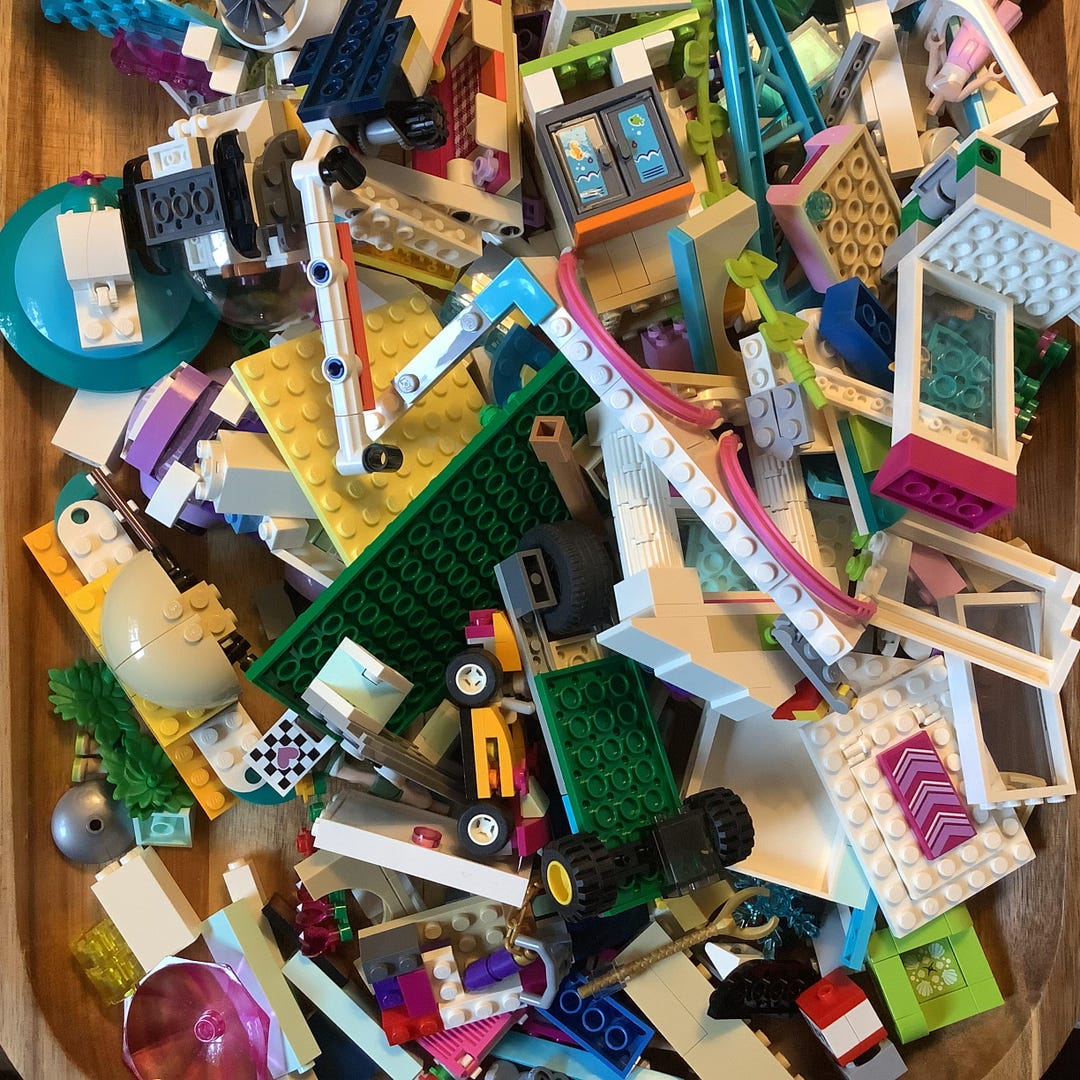 LEGO Grab Bag // Assorted Colors and Sizes // 38 Ounces - Etsy