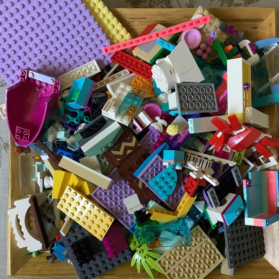 LEGO Grab Bag // Assorted Colors and Sizes // 38 Ounces - Etsy