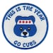 Chicago Cubs Patch Bear Patch Chicago Patch Cubs Fan Iron on | Etsy