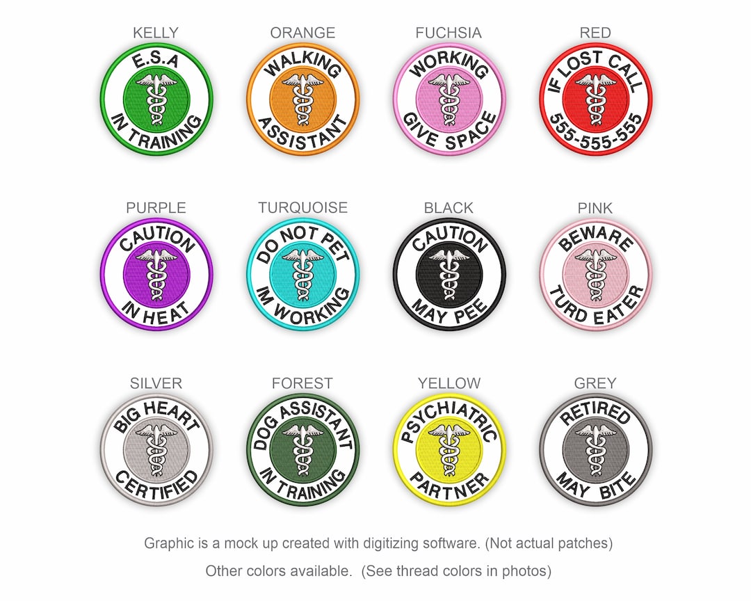 Custom Embroidered Caduceus Patch Medical Symbol Patch Iron on or Hook Fastener Available - Etsy