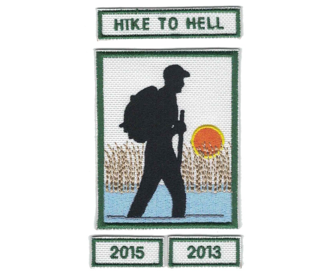 Hike to Hell Patch - Etsy