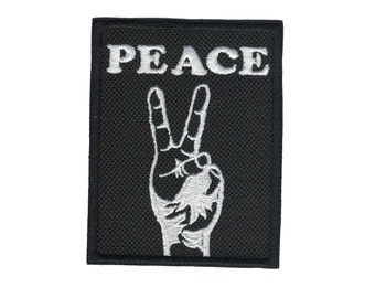 Peace Sign Applique - Etsy