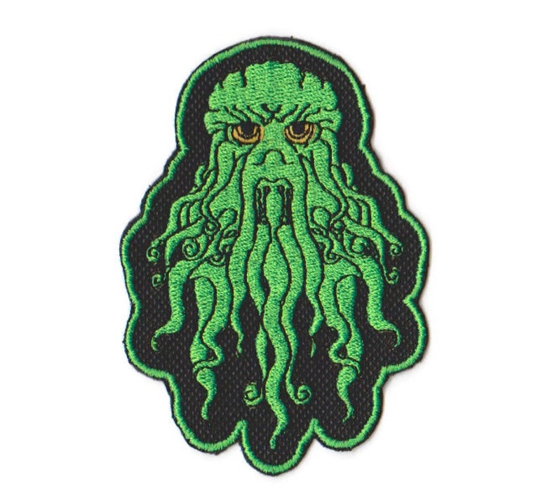 Cthulhu Patch Embroidered Patch Iron on Patch - Etsy
