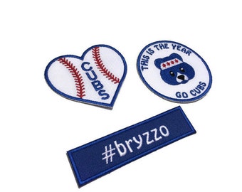 Chicago Cubs Patch Bear Patch Chicago Patch Cubs Fan Iron on | Etsy