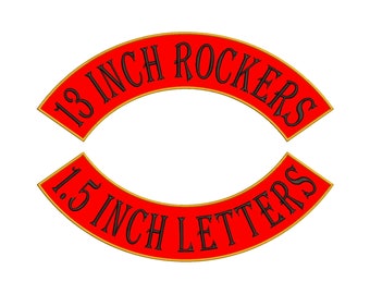 Custom Rocker Patch | Etsy