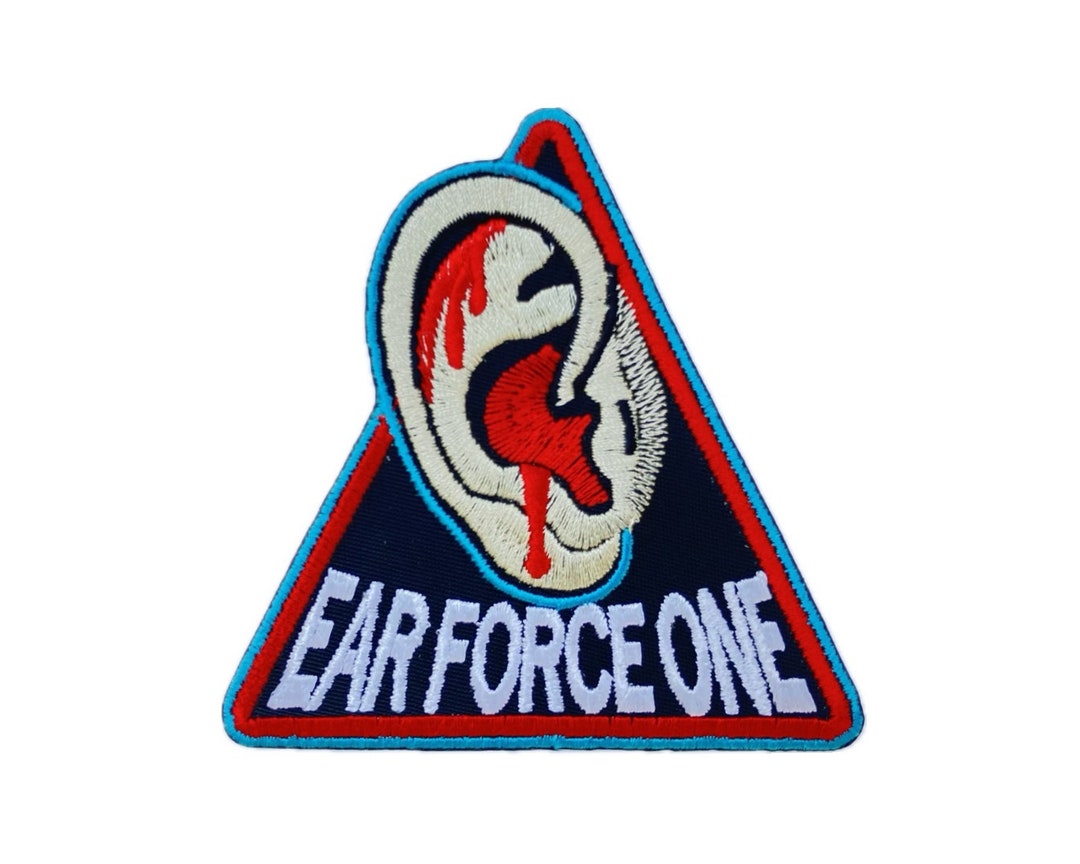 Ear Force One Patch Trump Shot Iron on Maga Patch for Trump Supporter ...