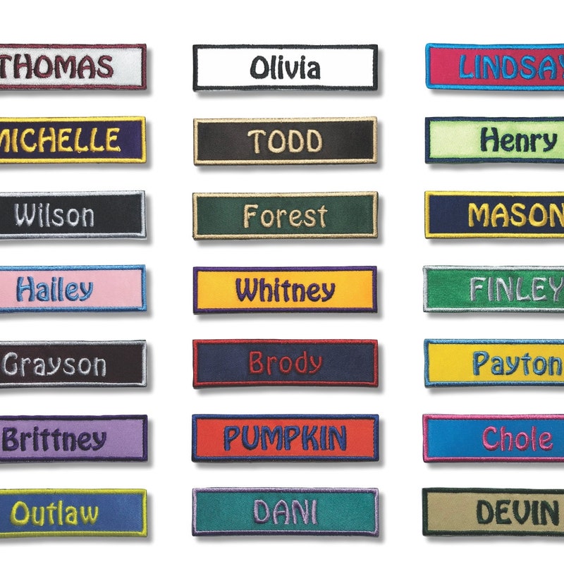 Velcro Name Tag - Etsy