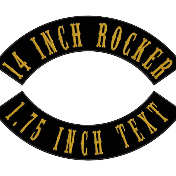 Custom Rocker Patch - Etsy