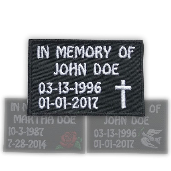 Biker Memorial Patch - Etsy