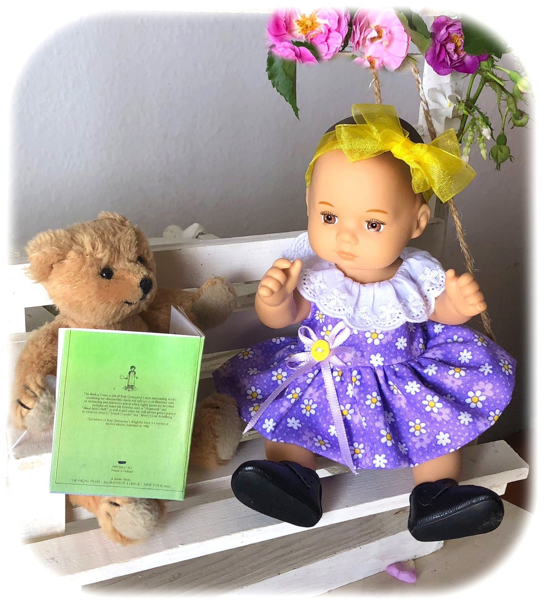 Happy Ruffle Frocks for American Girl Baby Pattern! - Etsy