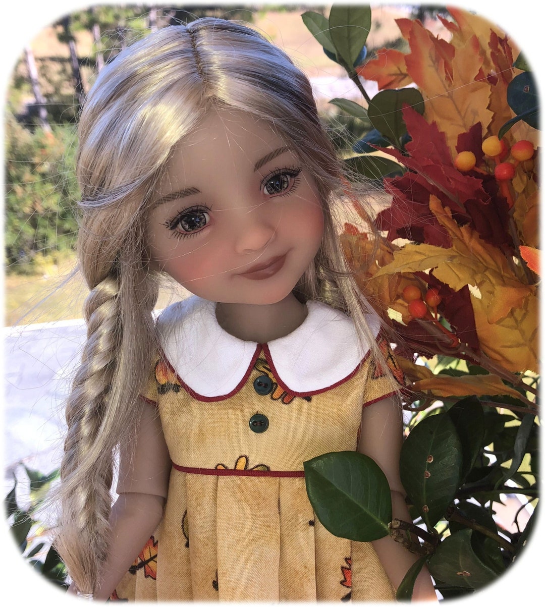 Sunshine Seasons Pattern 4 Ruby Red Fashion Friends 15" Doll - Etsy