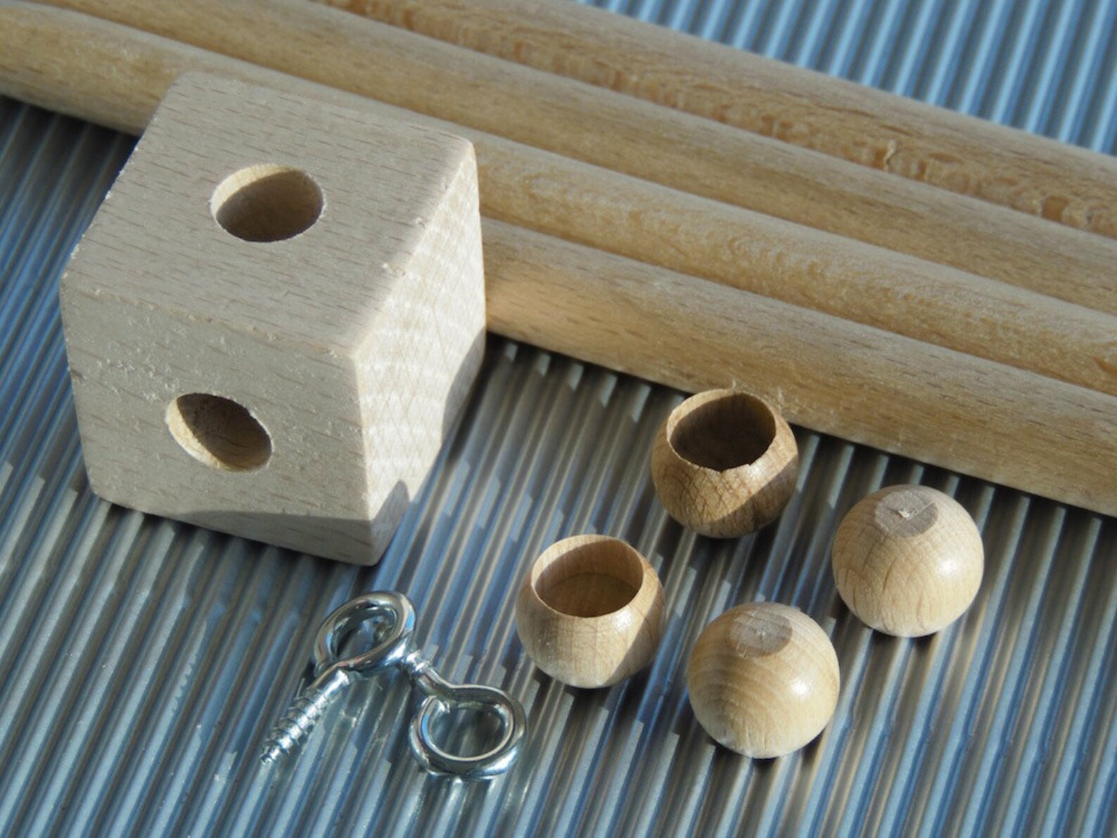 DIY Wooden Mobile Hanger Natural / Crib Hanger - DIY Baby Mobile ...