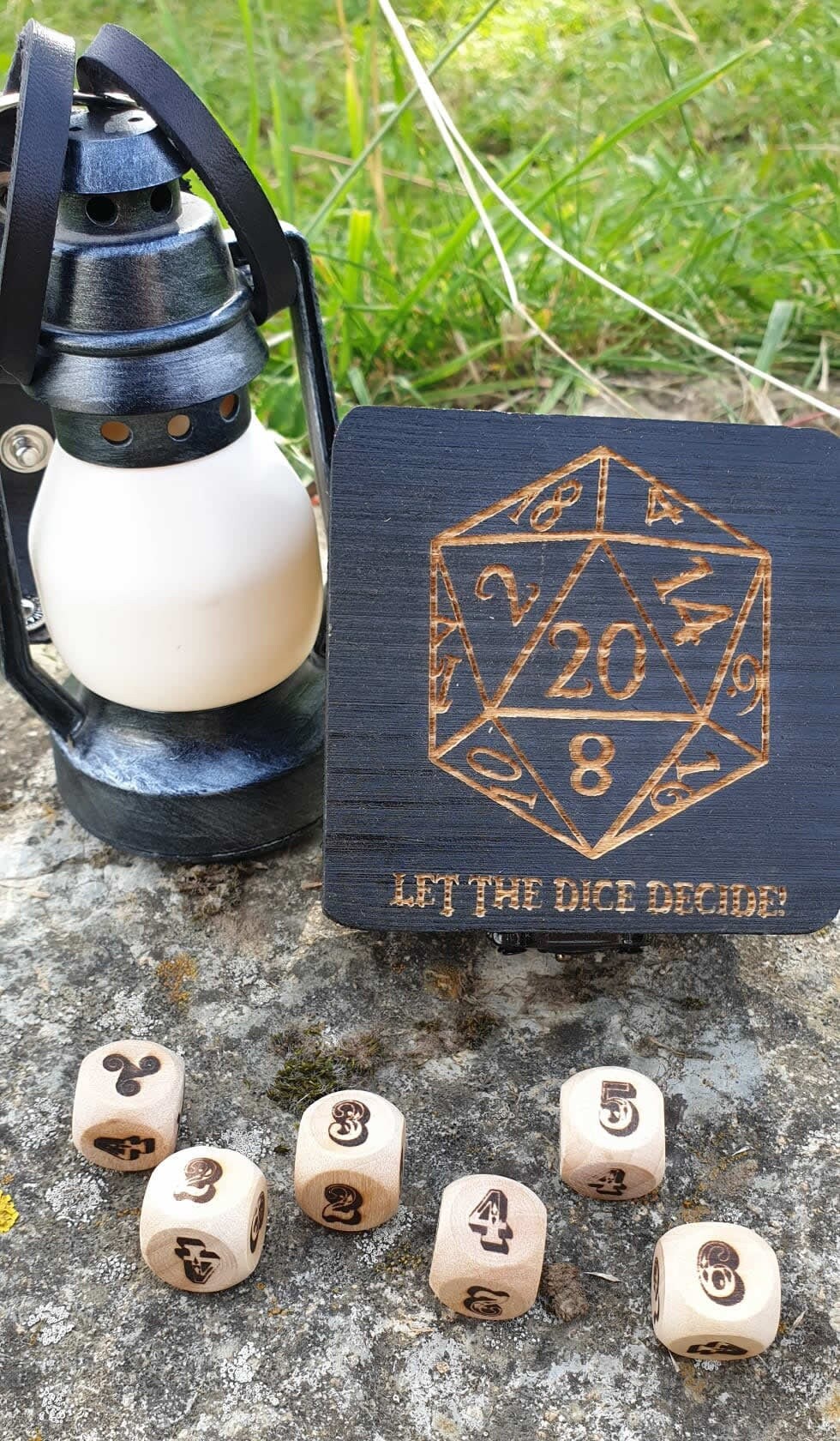 Celtic Wooden Dice D6 Table Top Role Playing and Gaming | Etsy
