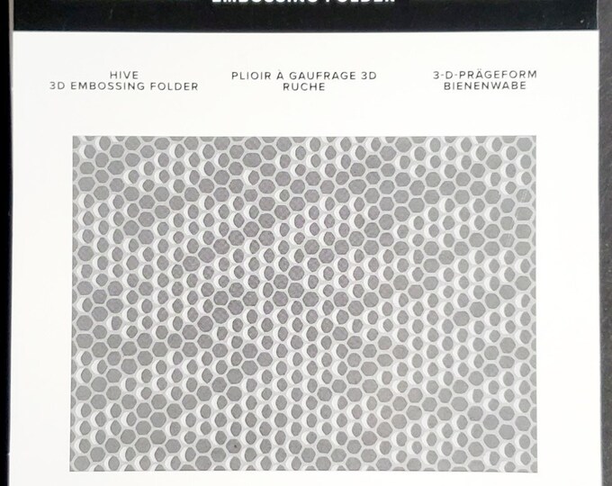 Stampin' Up! Hive 3D Embossing Folder - Etsy