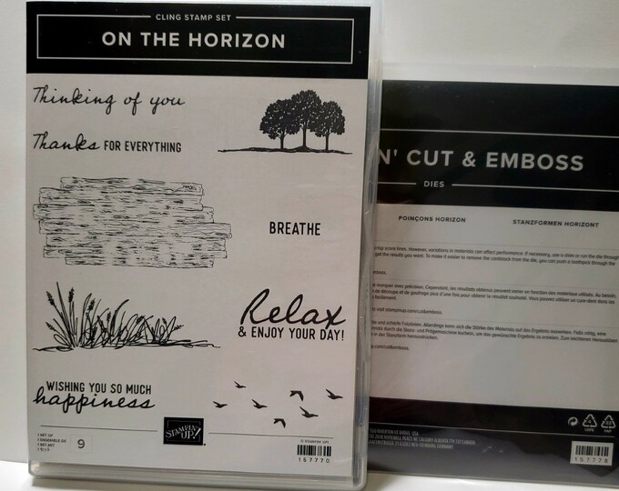 On the Horizon Stamp Set & Horizon Dies by Stampin' Up! - Etsy