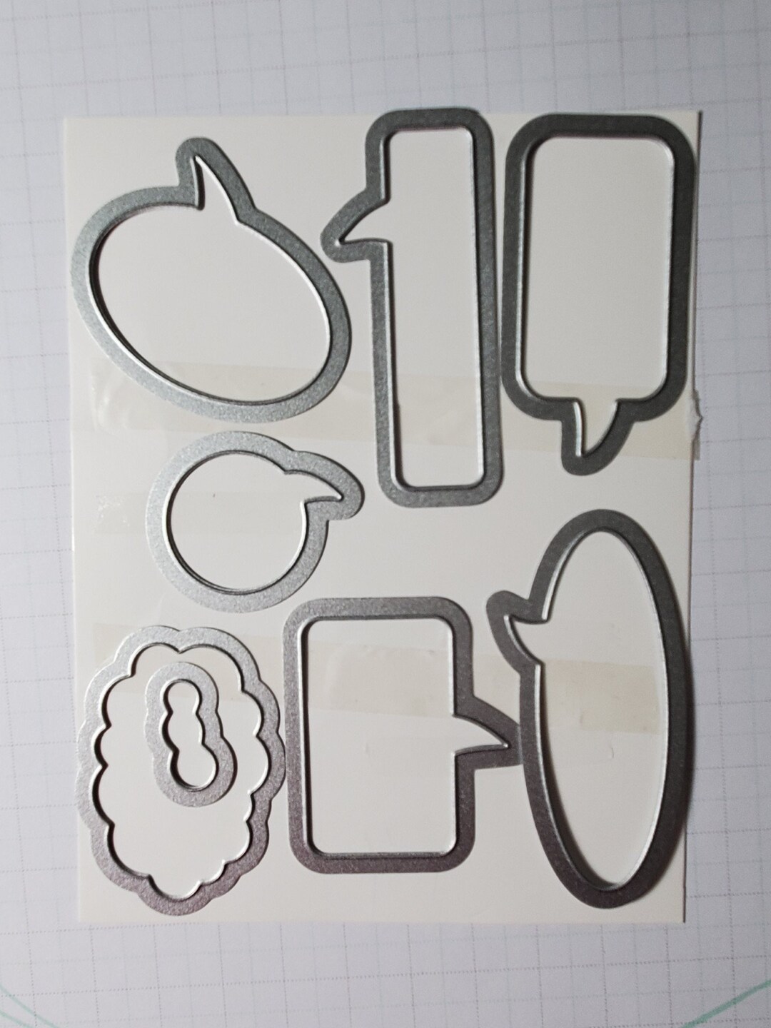 Word Bubbles Dies Retired Stampin' Up - Etsy