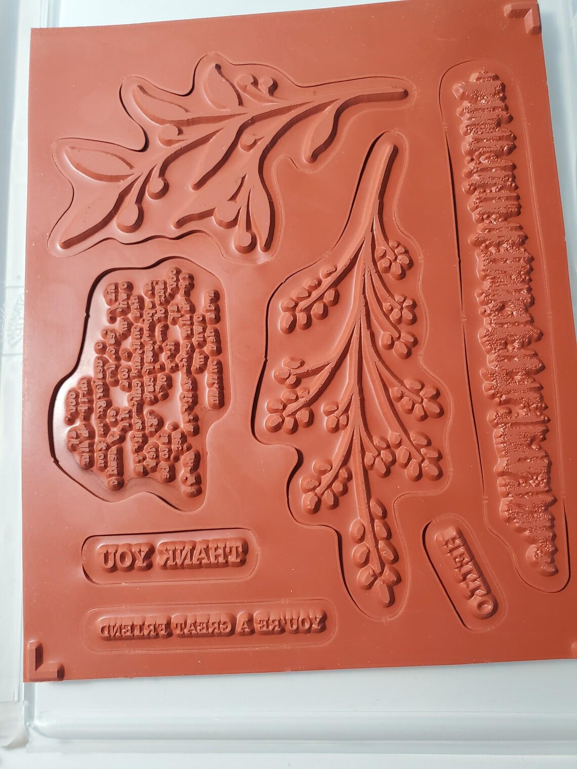 Stampin' Up! Gorgeously Made Cling Stamp Set With Coordinating Dies - Etsy