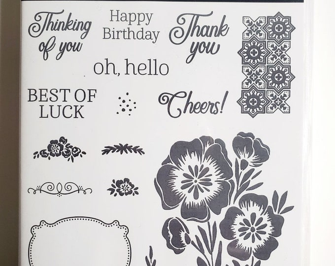 Lovely & Lasting Stampin' Up! Retired Stamp Set - Etsy
