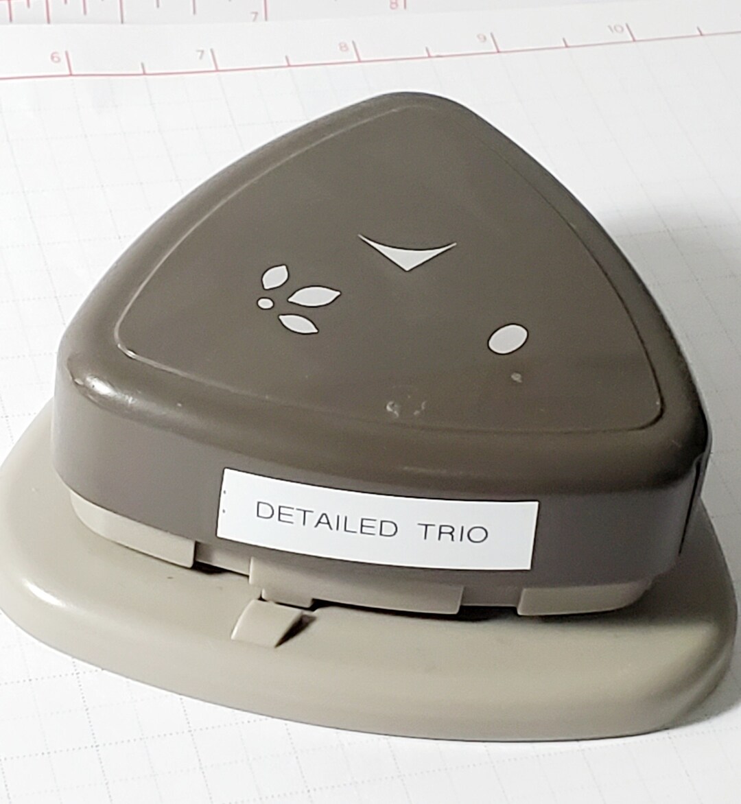 Detailed Trio Punch Stampin' Up Retired Punch - Etsy