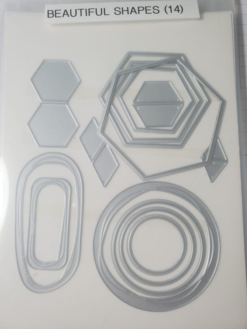 Beautiful Shapes Dies Retired Stampin' Up - Etsy