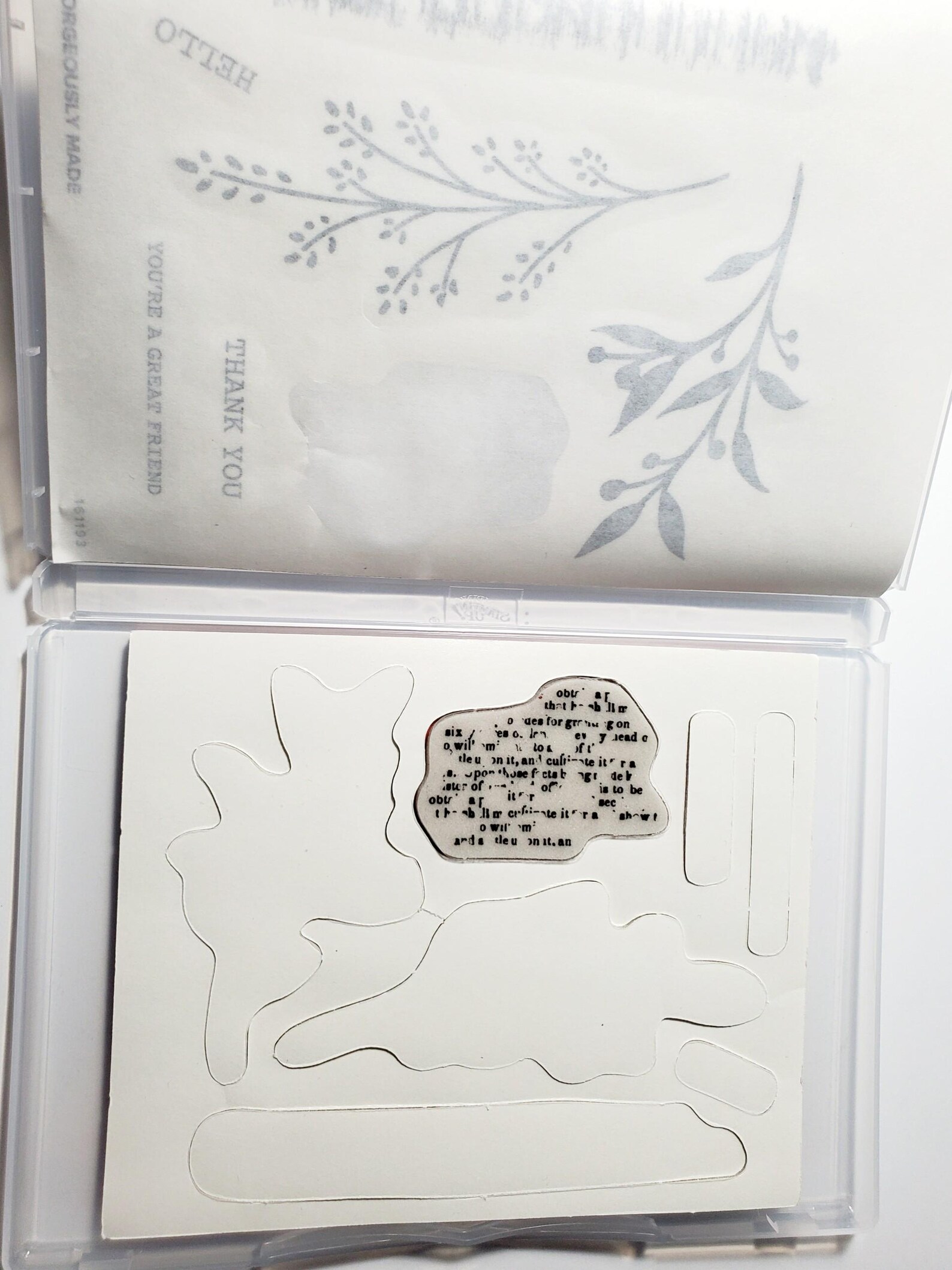 Stampin' Up! Gorgeously Made Cling Stamp Set With Coordinating Dies - Etsy