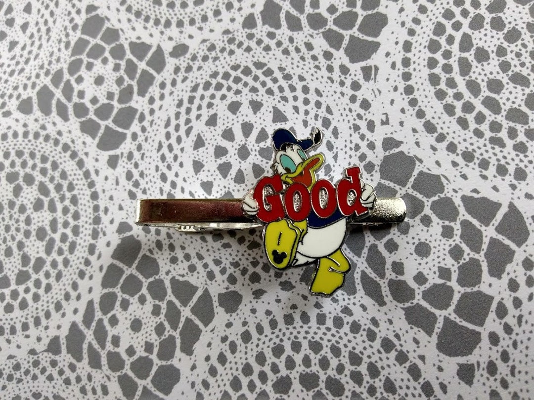 Disney Good Donald Duck Tie Clip Bar Great Gifts for Him Christmas ...