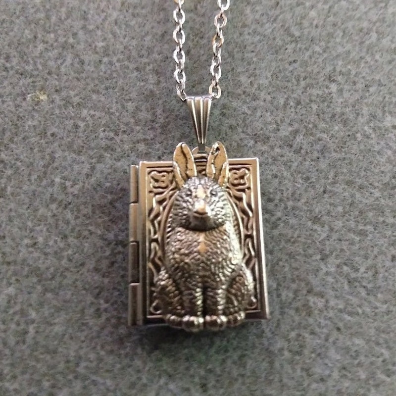 Bunny Locket - Etsy