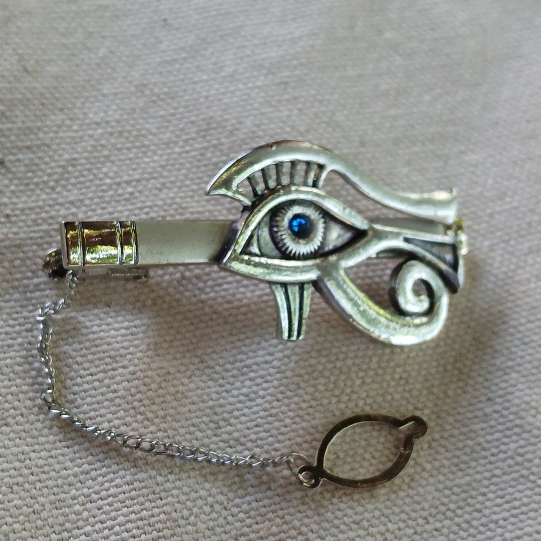 Eye of Horus Tie Clip Clasp Bar Pin Halloween Gothic Party Favor Great ...