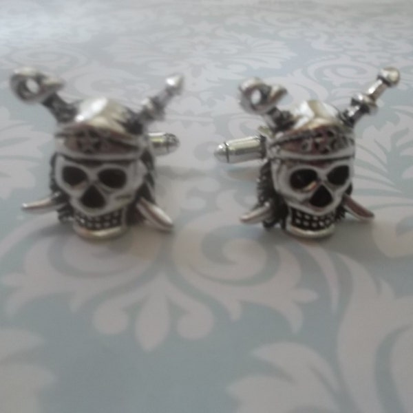 Pirate Cuff Links - Etsy