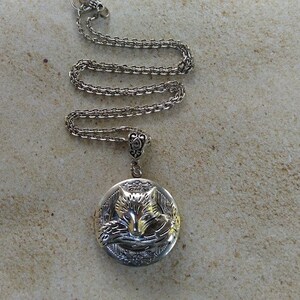 Lovely Fox Locket Necklace Nature Inspired Woodland Animals Gift ...
