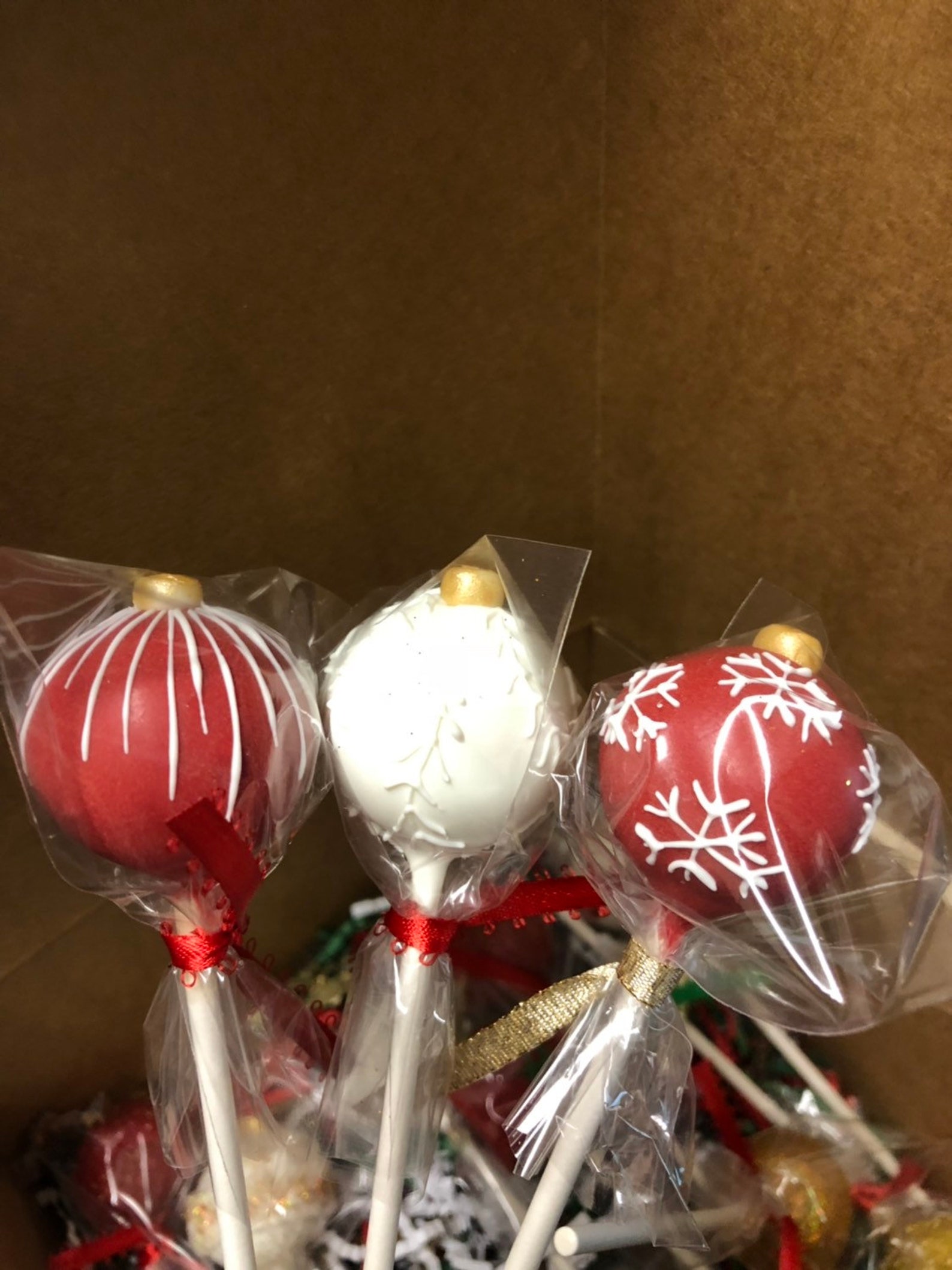 Christmas Ornament Cake Pops - Etsy