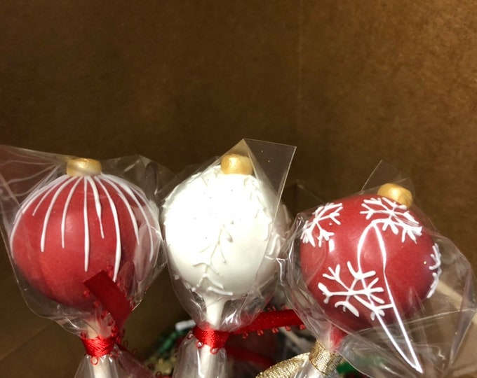 Christmas Ornament Cake Pops - Etsy