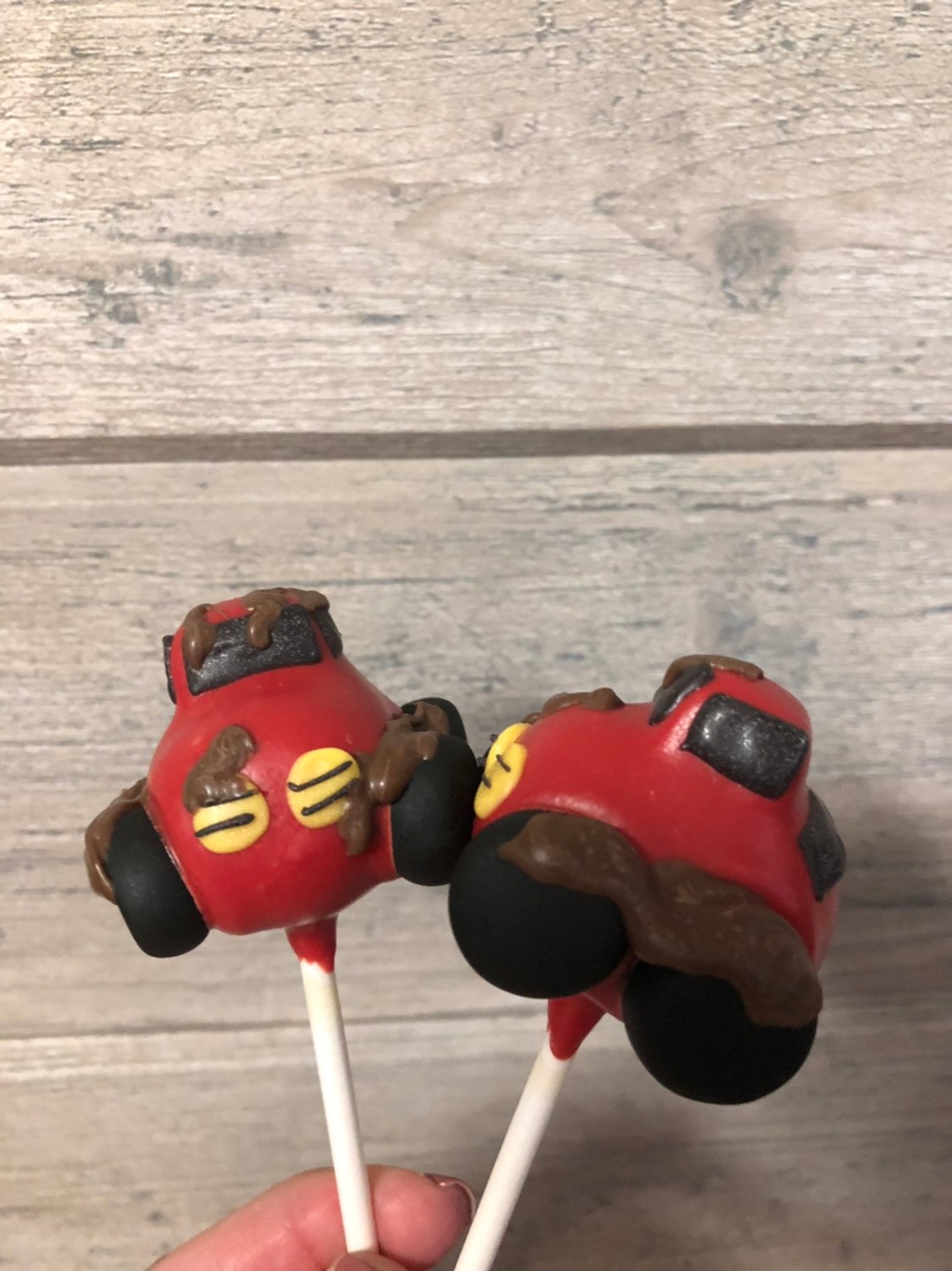 Monster Truck Cake Pops - Etsy