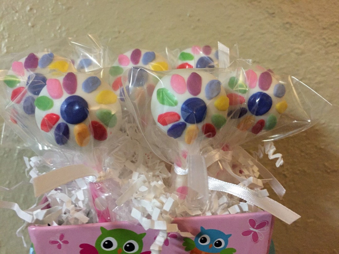 Girl Scout Daisy Cake Pops - Etsy