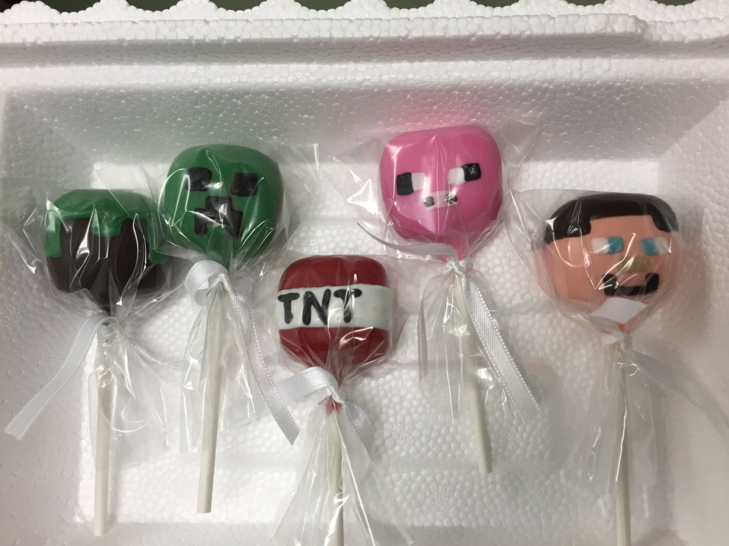 Minecraft Cake Pops - Etsy