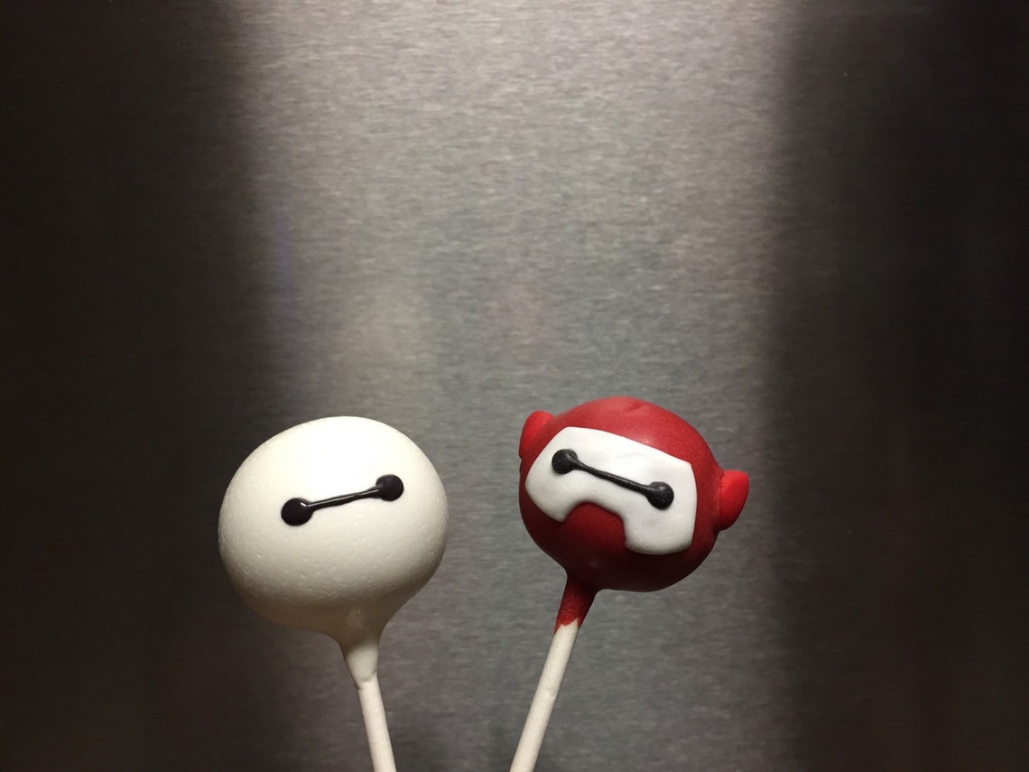 Big Hero 6 Baymax Cake Pops - Etsy