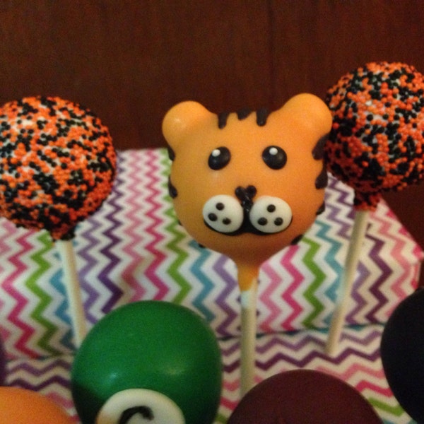 Tiger Cake Pops - Etsy