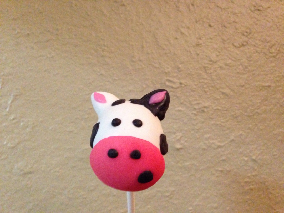 Cow Cake Pops - Etsy