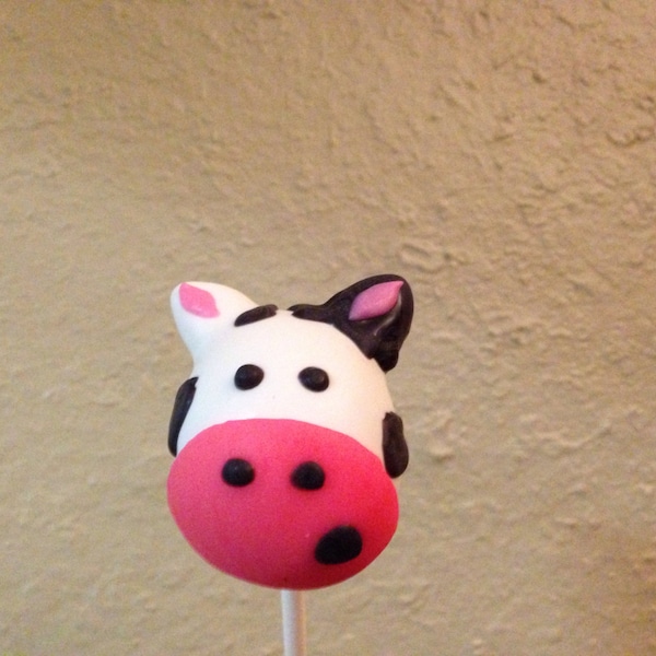 Cow Cake Pops - Etsy