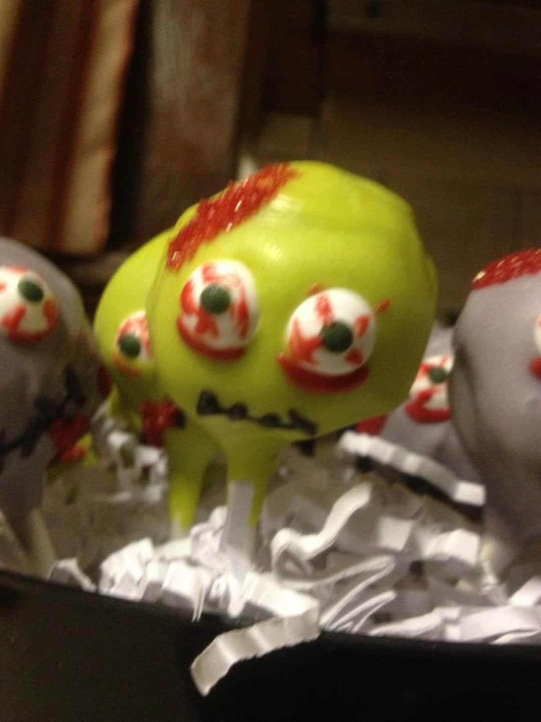 Zombie Cake Pops - Etsy