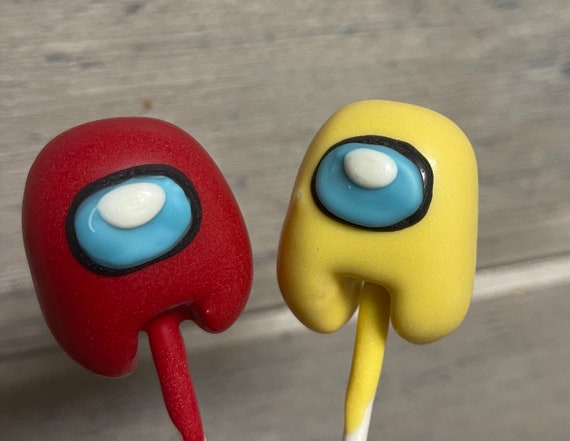Pacman Cake Pops