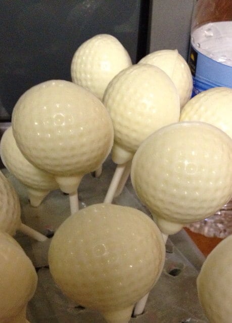 Golf Ball Cake Pops - Etsy