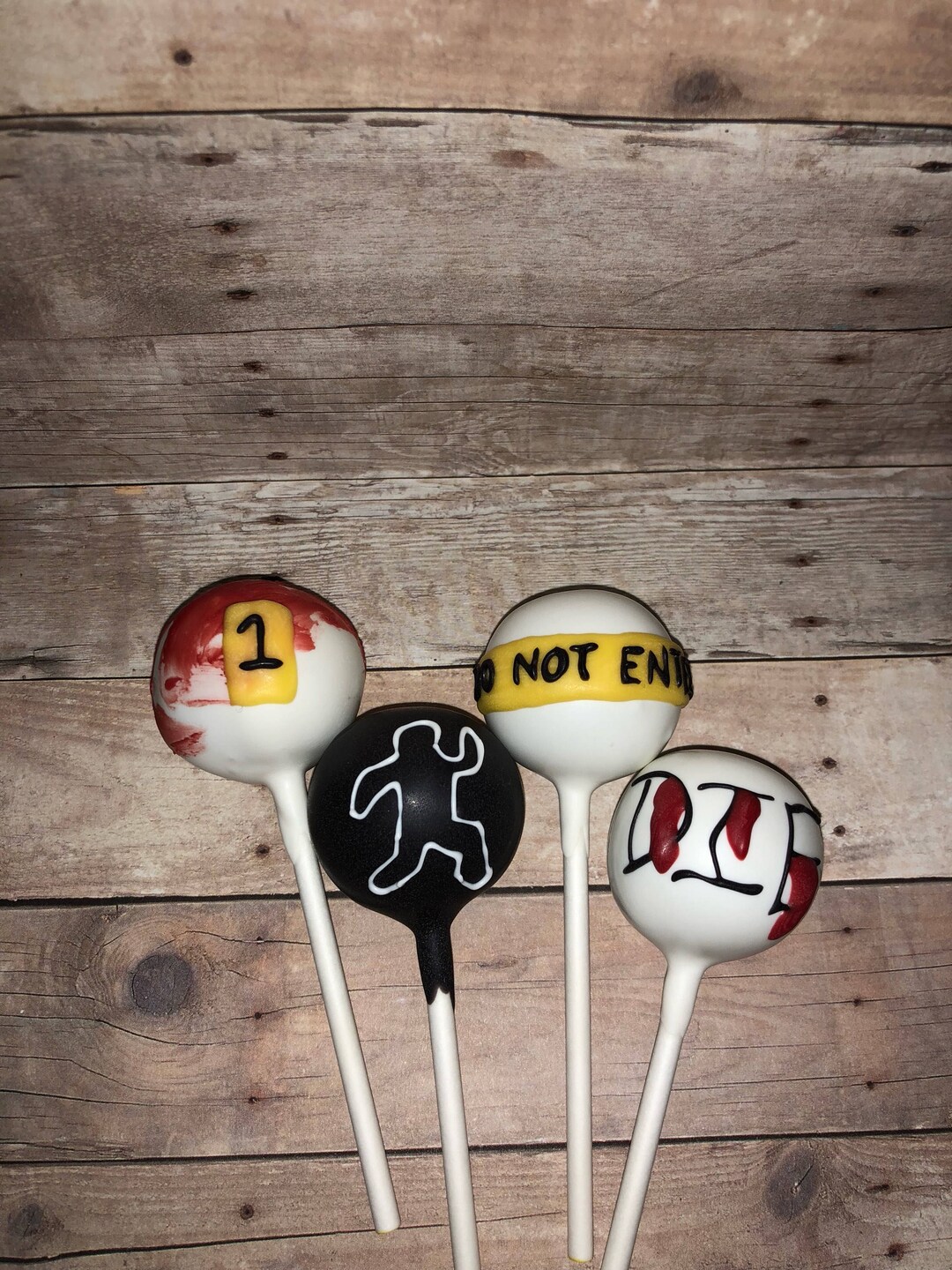 Crime Scene Cake Pops - Etsy