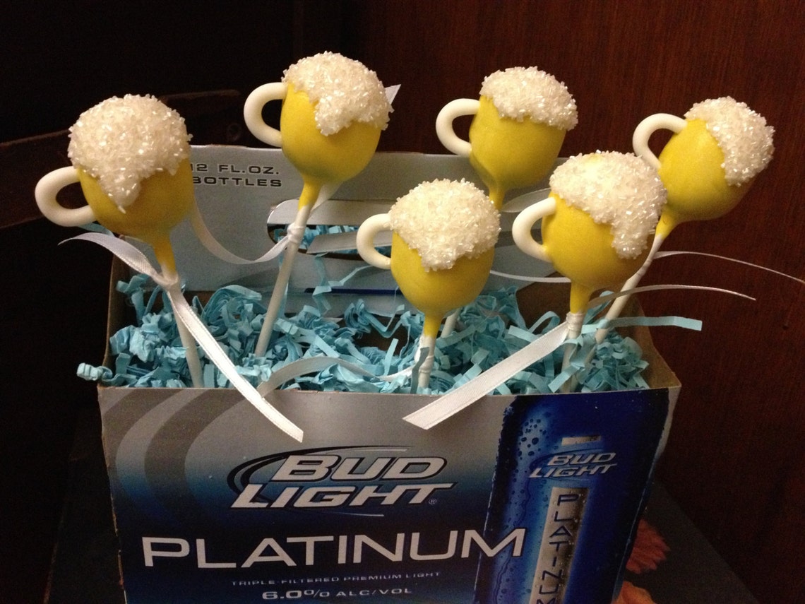 Beer Mug Cake Pops - Etsy UK