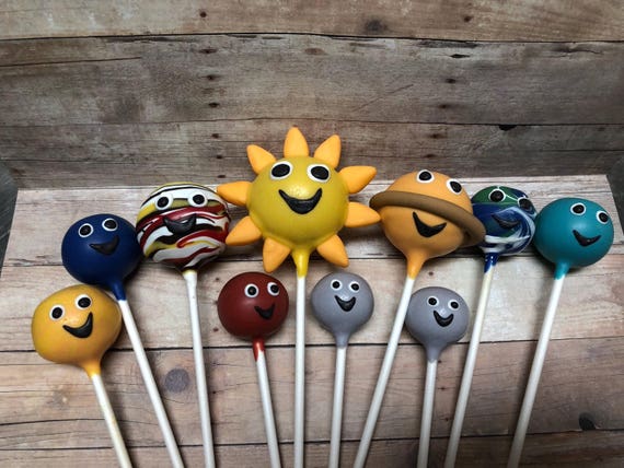 Planet Cake Pops | Etsy