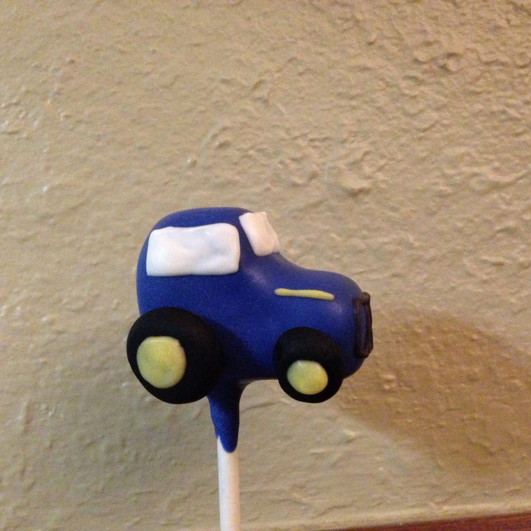 Tractor Cake Pops - Etsy